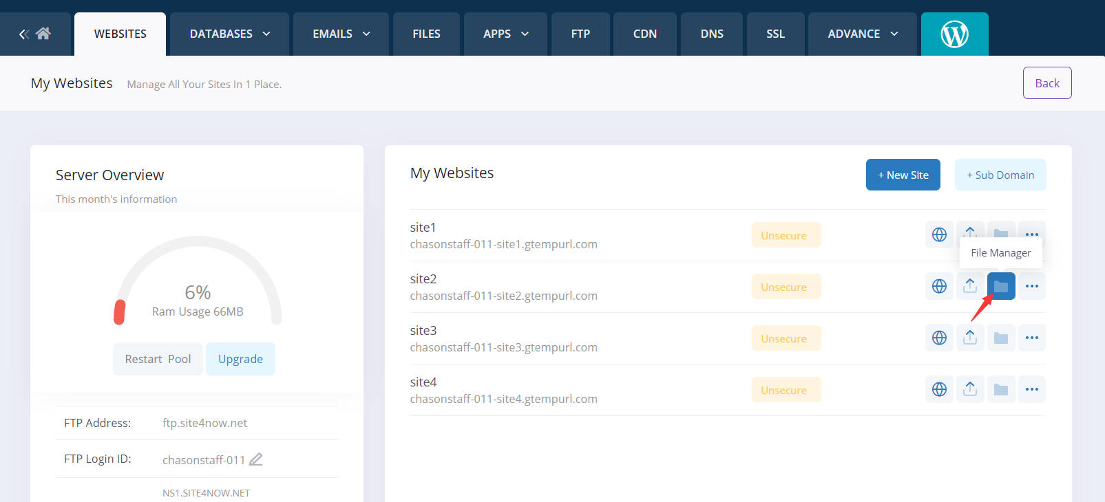 Make Custom PHP Changes Using A .user.ini File - SharkASP.NET