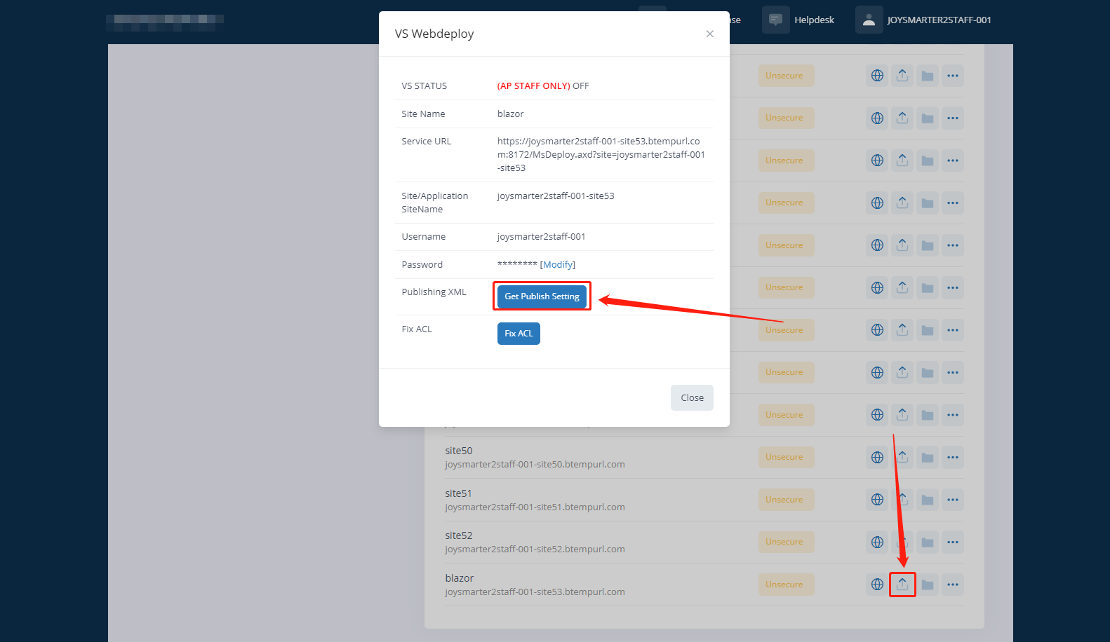 How do I deploy a Blazor application - SharkASP.NET