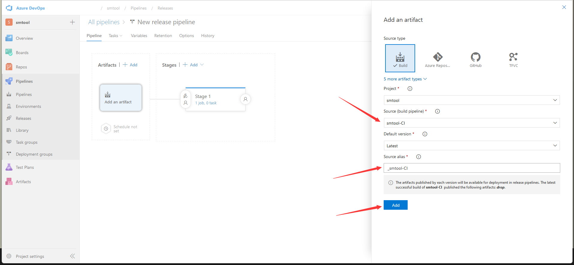 How to use Azure DevOps pipeline CI/CD with SharkASP.NET hosting