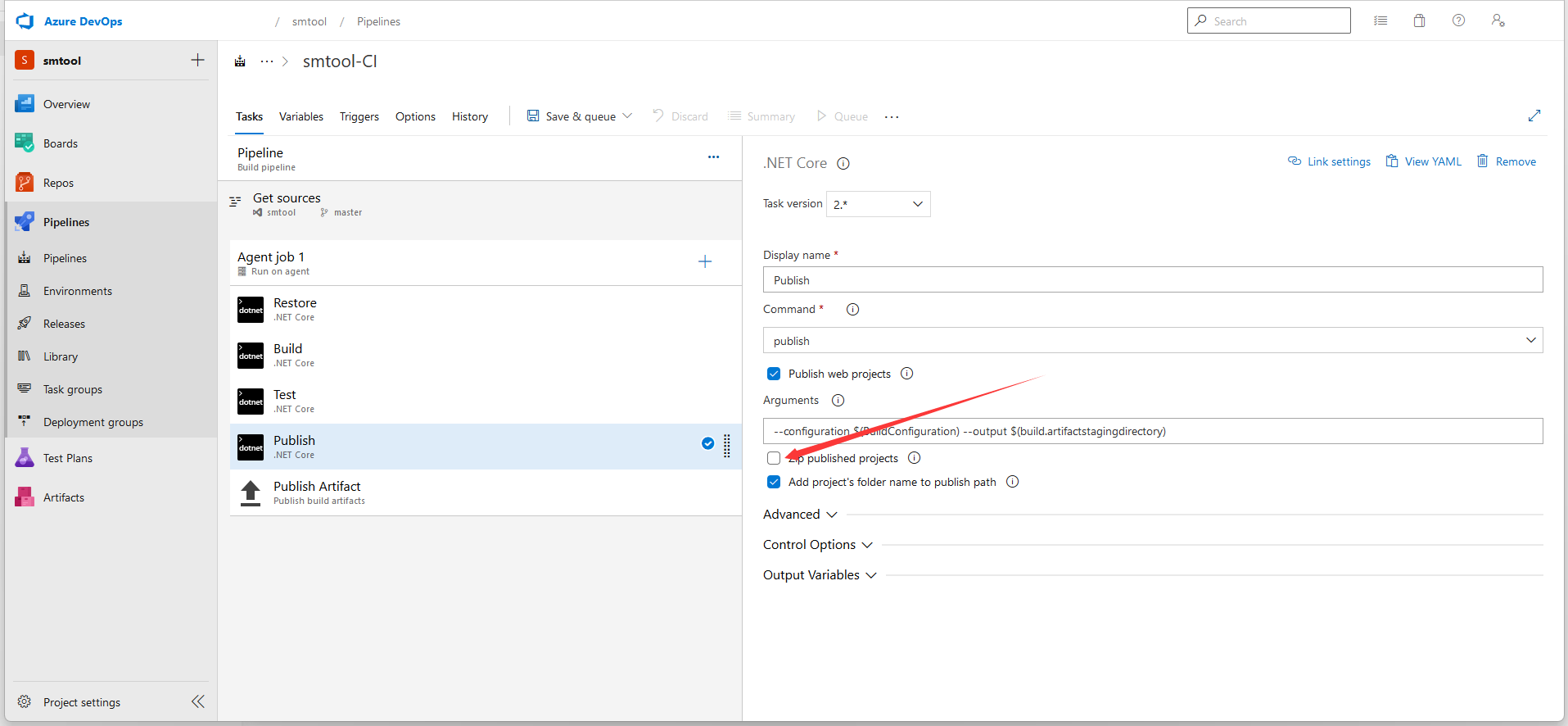 How to use Azure DevOps pipeline CI/CD with SharkASP.NET hosting